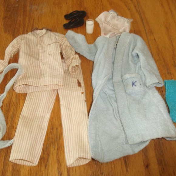 Barbie | Toys | Barbie Doll Ken Clothes Sleeper Set 78 And Terry Togs ...
